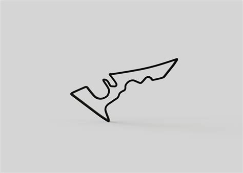 Stl File Circuit Of The Americas United States F1 Circuit Collection 2023 🚗・3d Print Design