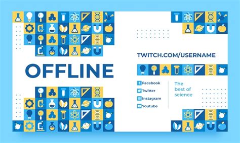 Free Vector Science Template Design