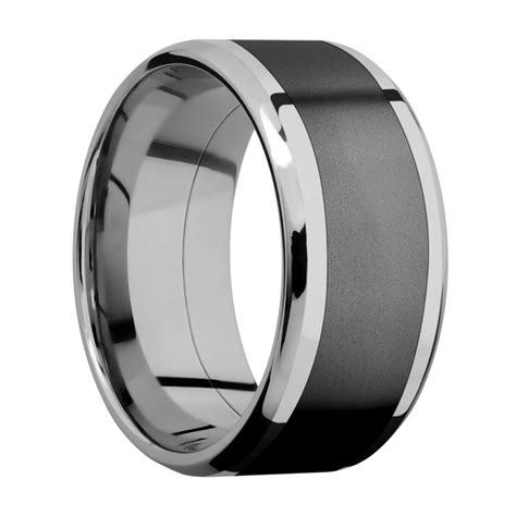 Lashbrook Pf10b17nszirconium Titanium Wedding Ring Or Band Tq Diamonds