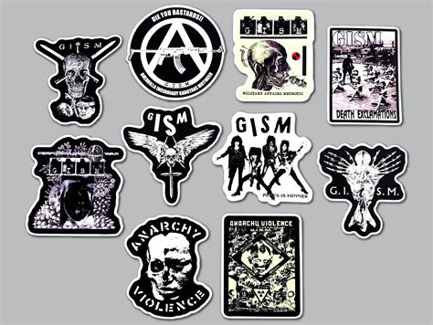 Gism Sticker Pack 10 Stickers Omni Cult