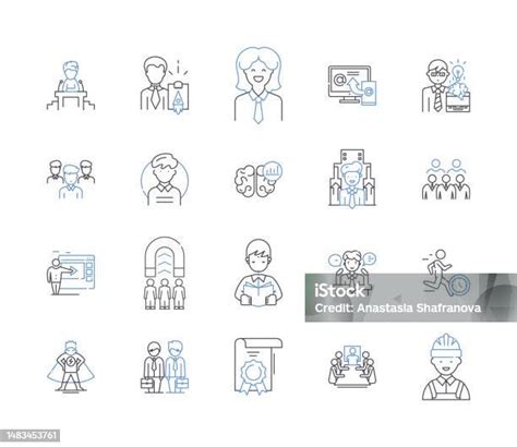 고객 만족 개요 아이콘 모음입니다 만족 만족 만족 기쁨 기쁨 편안함 신뢰성 벡터 및 일러스트레이션 개념 집합입니다 편안함 행복 품질 선형 표지판 Goodwill Games에