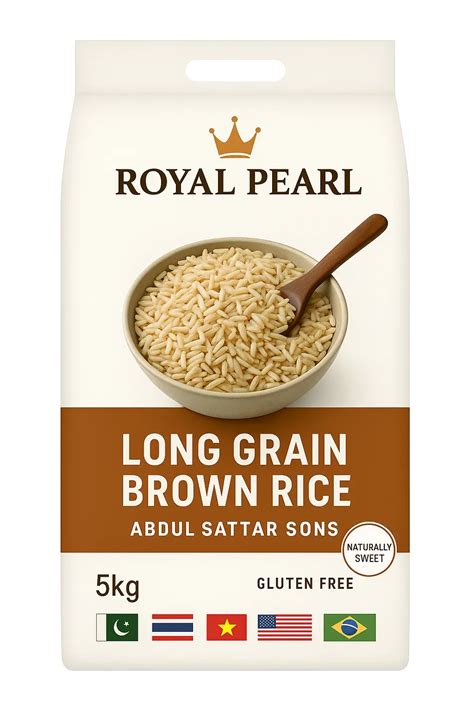 Brown Long Grain Rice Abdul Sattar Sons