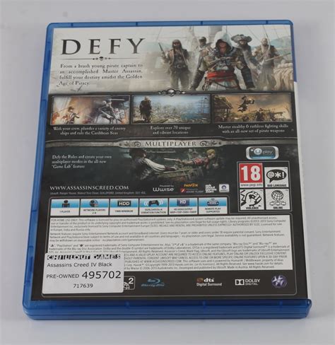 Assassins Creed Iv Black Flag Ps4 Game