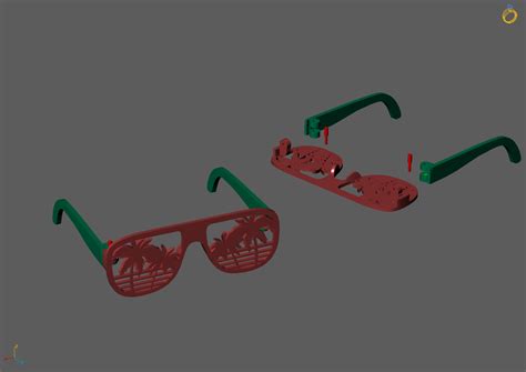 Stl File Palm Tree Plastic Party Glasses 3d Model Stl 🌳・3d Print Object