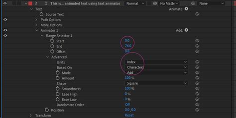 Text Position Animator Range Selector Does Not Upd Adobe Product Community 14841663