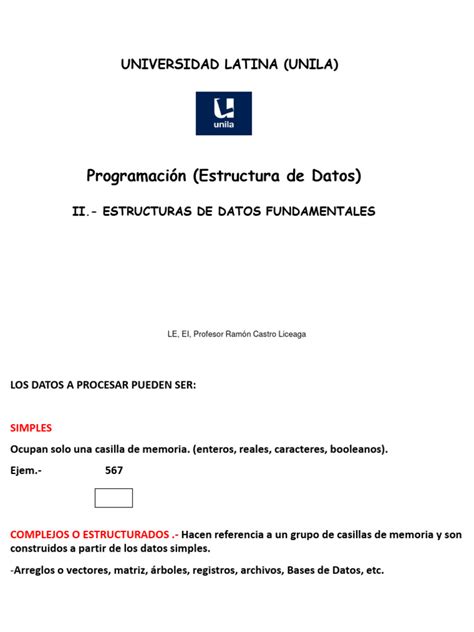Tema 1 De Estructura De Datos Pdf Cola Tipo De Datos Abstractos Datos De Computadora