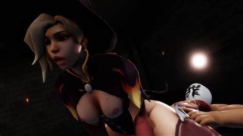 Overwatch Mercy Witch Reverse Riding Version 2 A Xxx Parody Vr Porn Video