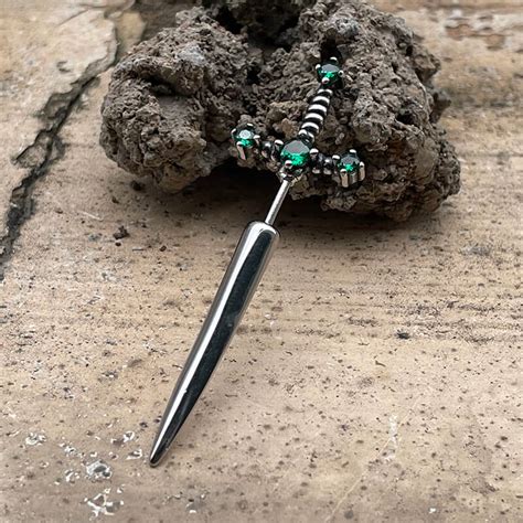 Gothic Sword Stainless Steel Stud Earrings Gthic