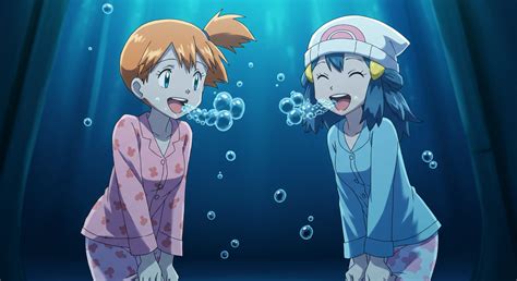 Pokemon Misty And Dawn Underwater By Chrisgraduate28 On Deviantart