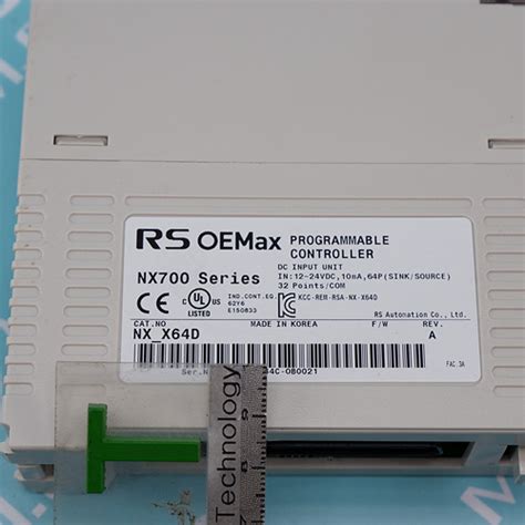 PLC ROCKWELL OEMAX NX700 DC INPUT UNIT NX X64D NX X64D NX X64D NXX64D 엠이티 1초견적 산업용 전자장비