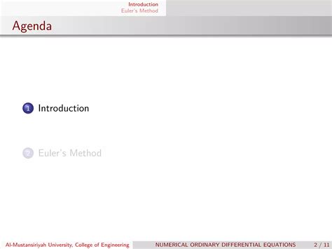 Euler S Method Pdf