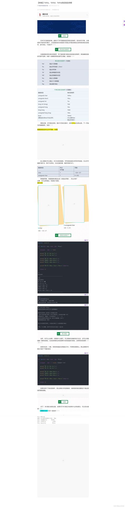 关于格式化控制符hhx Csdn博客