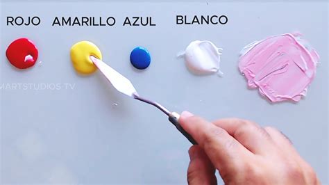 Como Hacer El Color Rosa En 5 Pasos Sencillos Youtube
