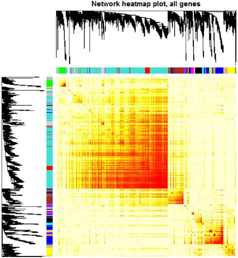 Expression Heat Map With All Genes In The Sample Its Expression Download Scientific Diagram