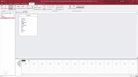 Create Your First Database Query In Access