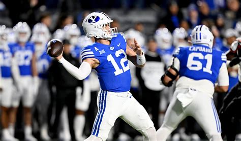 Byu Football How No 13 Byu Came Back To Stun Oklahoma State Deseret