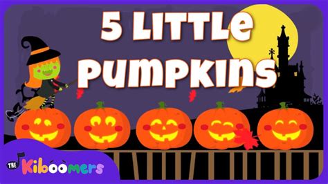 The Kiboomers Five Little Pumpkins Sitting On A Gate