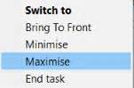 C Prevent Maximize From Task Manager WPF Application Stack Overflow