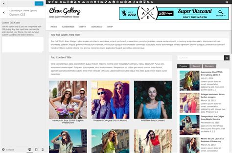 Clean Gallery WordPress Theme ThemesDNA