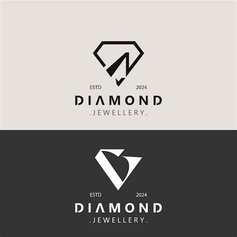 Premium Vector Diamond Logo Jewelry Shop Business Identity Emblem