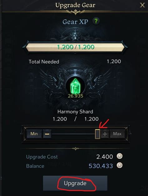 How To Upgrade Your Gear In Lost Ark Guide