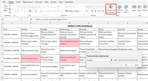 Excel Week Template The Best Weekly Schedule Templates For 2025