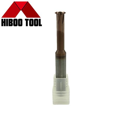 Tungsten Carbide Threading Single Tooth End Mill For Cnc Cutting Tools