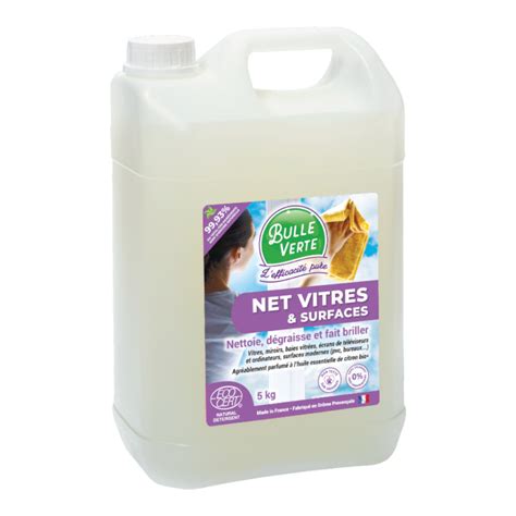 Nettoyant Vitres Et Surfaces Bulle Verte