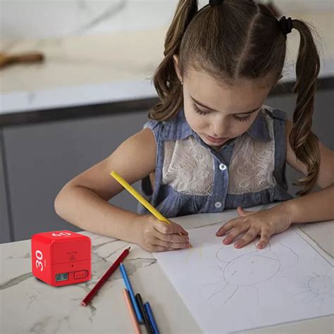 GARENAS Cube Countdown Timer Babes Time Management Artifact To Do The Problem Self Discipline