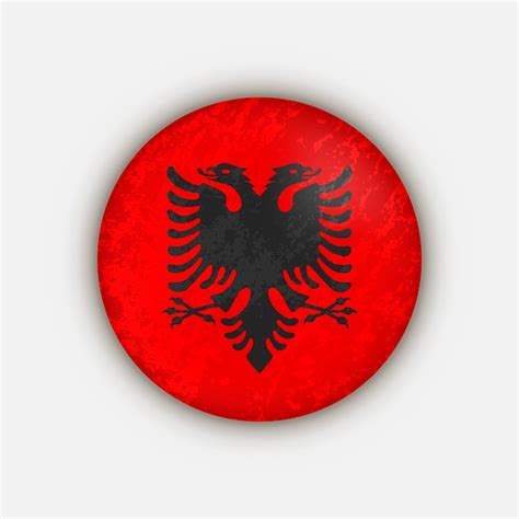 Premium Vector Country Albania Albania Flag Vector Illustration