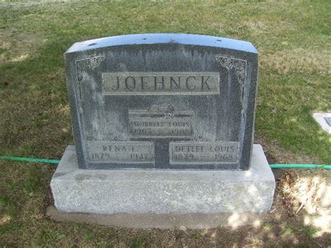 Detlef Louis Joehnck 1879 1968 Monumento Find A Grave