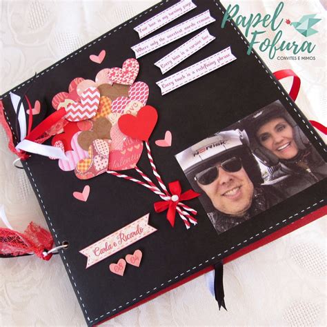 Álbum De Fotos Scrapbook Namorados Elo7 Produtos Especiais