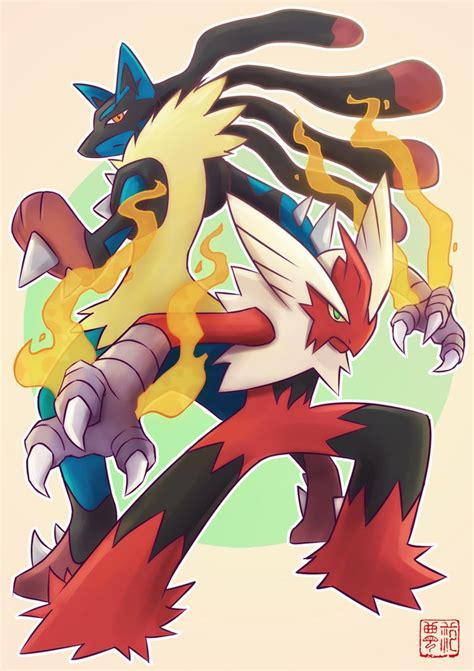 Mega Lucario Human