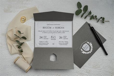 Erdem Davetiye Ekonom İnci Wedding Invitation Cards