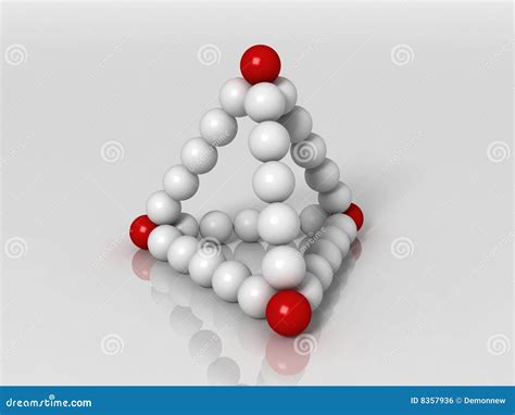 Tetrahedron Stock Illustration Illustration Of Fibonacci 8357936