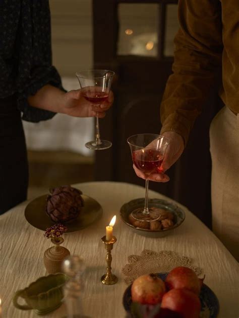 Clara Flared Glasses Set Of Two Dinner Party Festival Christmas