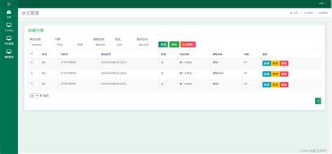 基于ssm的学生信息管理系统设计与实现 Csdn博客