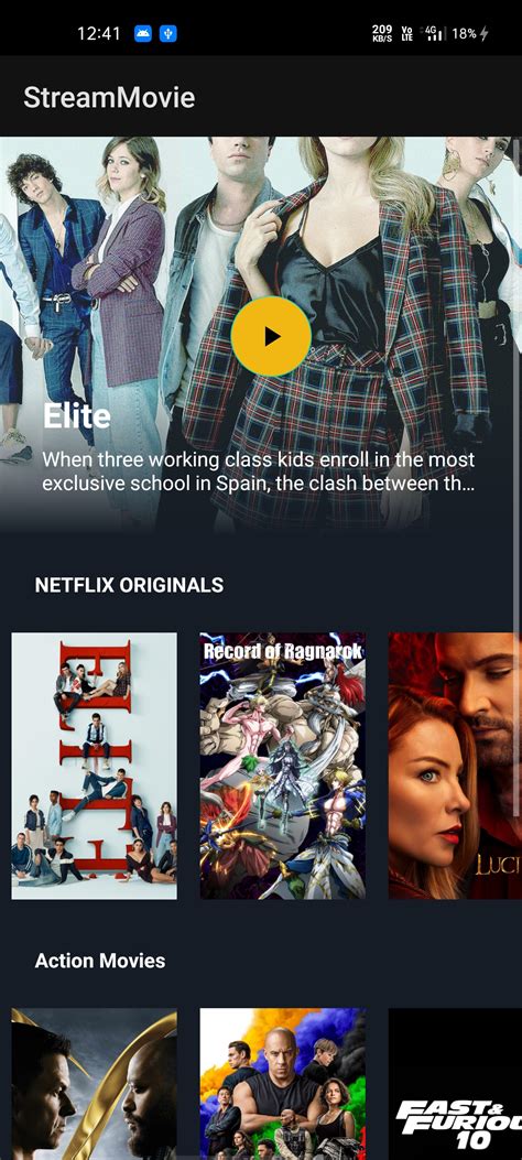 Github 64bitaryannetflix Clone Template App