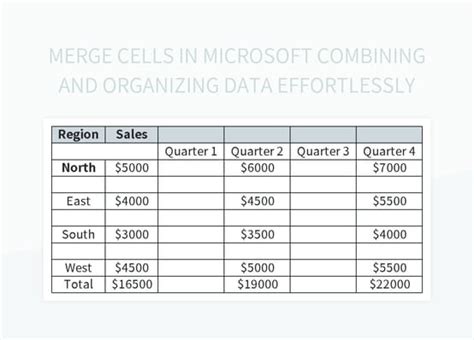 Merge Cells In Microsoft Combining And Organizing Data Effortlessly