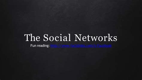 Social Network Analysis Pptx Social Networking Internet