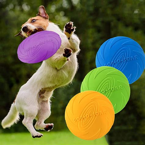 Soft Pet Flying Discs Dog Toys Silicone Flying Disc Retailisto