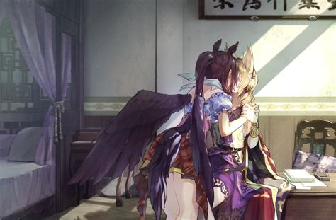 Toyosatomimi No Miko And Kurokoma Saki Touhou Drawn By Syuri22 Danbooru