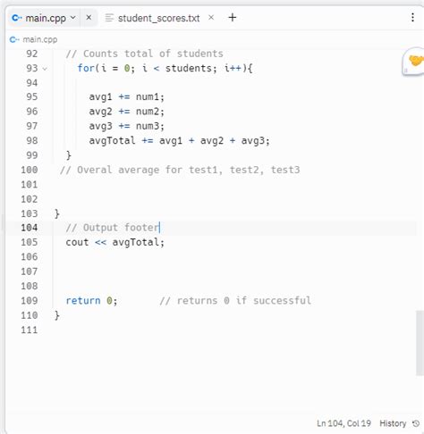 Solved IN C This Is My Code Below And I Need To Calculate Chegg