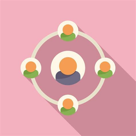 Circular Messaging Icon Flat Vector Social Media 32035572 Vector Art At Vecteezy