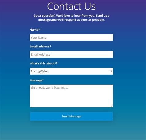 Ajax Contact Form Php Codester