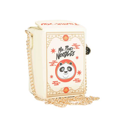Kung Fu Panda Noodle Box Cross Body Bag Clothing Zing Pop Culture