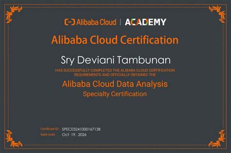 alibabacloud cloudcomputing dataanalysis certification… sry