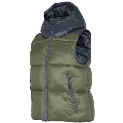 4F BEZRĘKAWNIK PUCHOWY DAMSKI PIKOWANY Z KAPTUREM 12844082463 Allegro pl