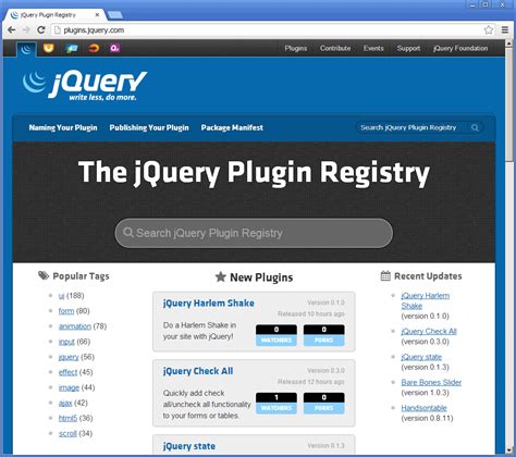 Top 10 Resources For Jquery Plugins