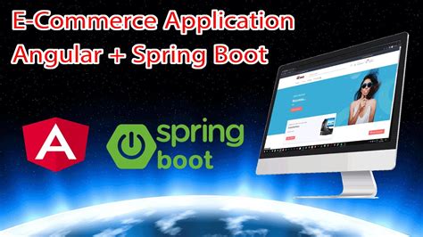 Angular Spring Boot E Commerce Application Youtube